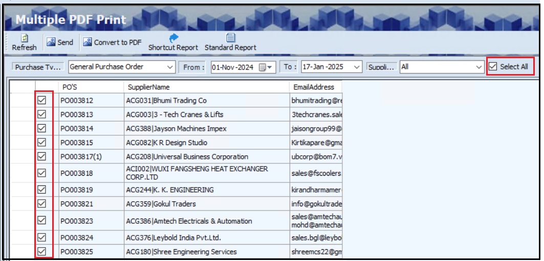 28. Multiple Document Print | IcSoft ERP and MES Wiki Site
