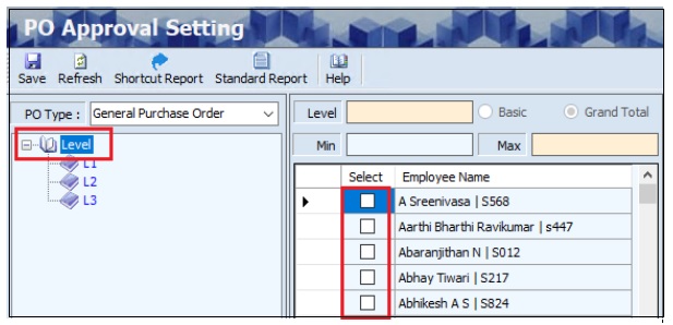 04. PO Approval Setting | IcSoft ERP and MES Wiki Site