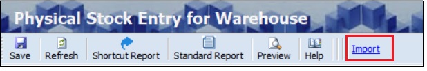 39. Physical Stock Entry for Warehouse | IcSoft ERP and MES Wiki Site